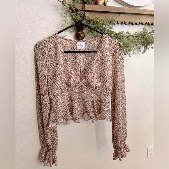 Tops | Polly Flower Top | Poshmark
